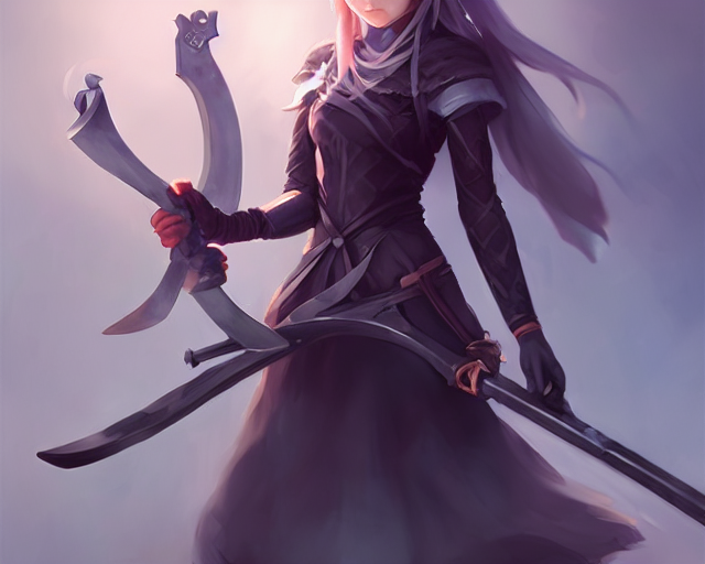 Anime Assassin Girl Archer