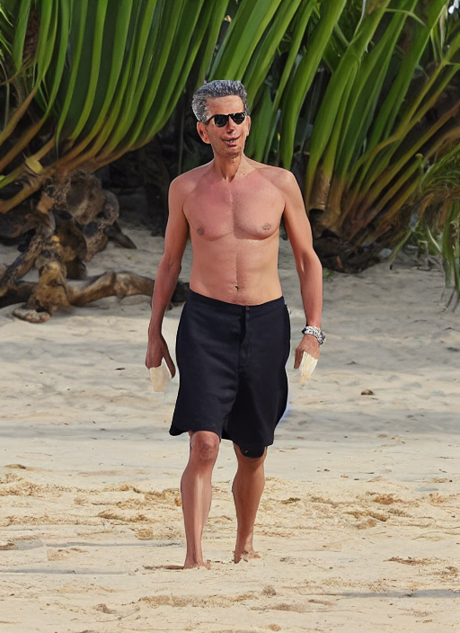 Jeff Goldblum Muscles