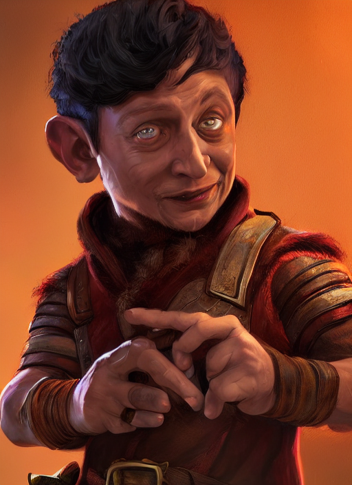 prompthunt: A fantasy comic book style portrait painting of rob ...