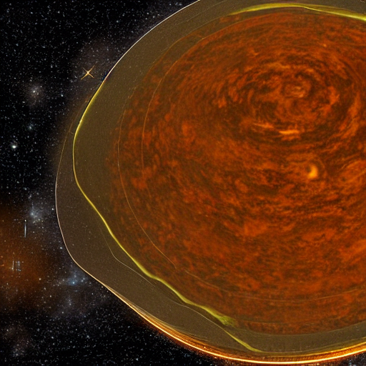 prompthunt: an alderson disc in deep space