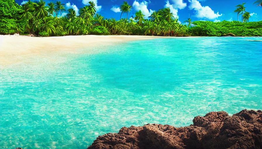 Tropical Beach Wallpaper Desktop
