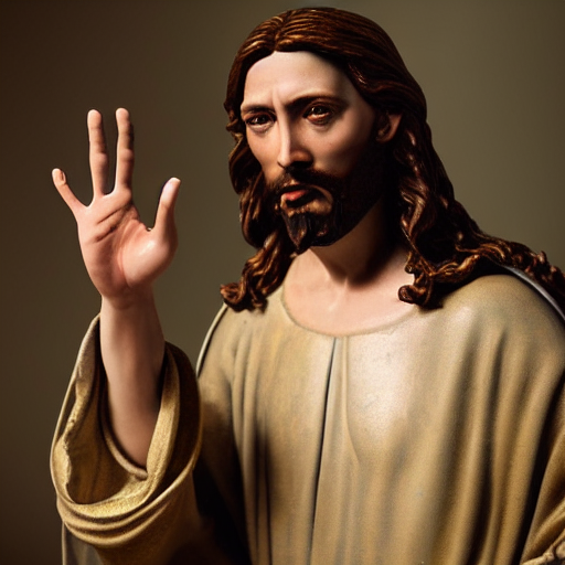 Middle Finger Jesus