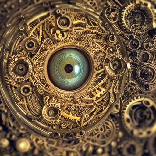 Mechanical Eye Wallpaper