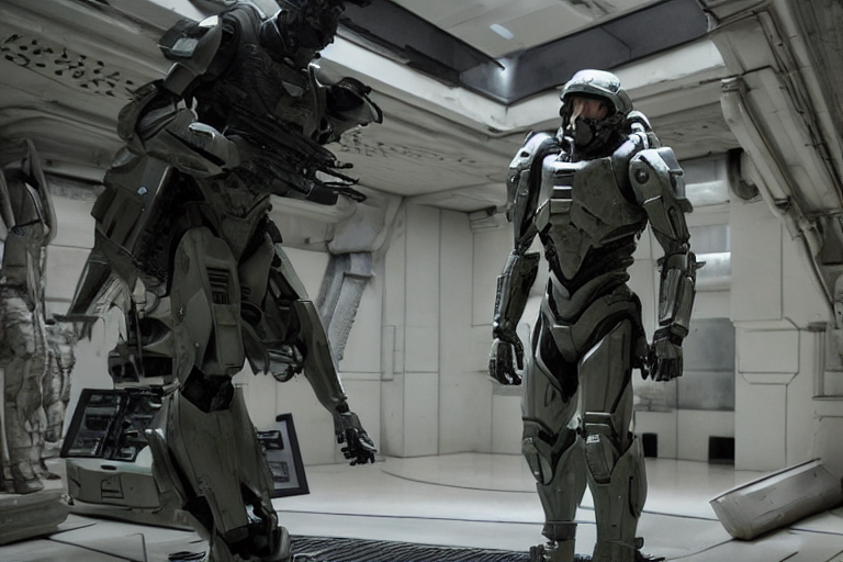 Sci Fi Military Armor