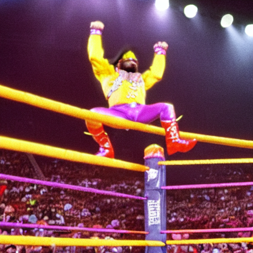 Macho Man Randy Savage Elbow Drop