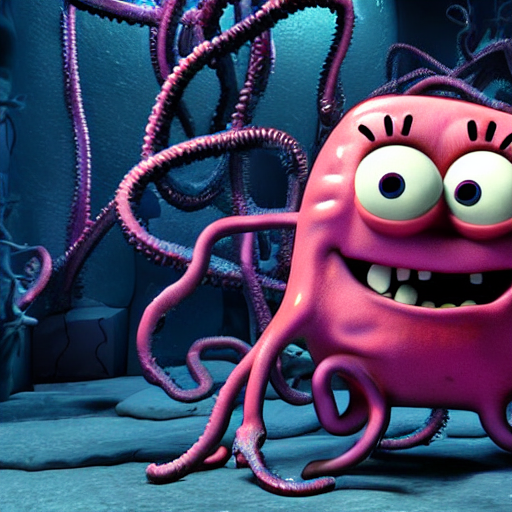 Scary Patrick From Spongebob