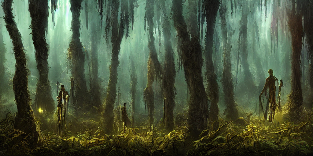 Post Apocalypse Forest Wallpaper