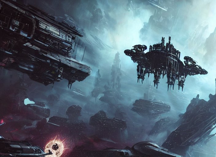 Dead Space Ship Concept Art