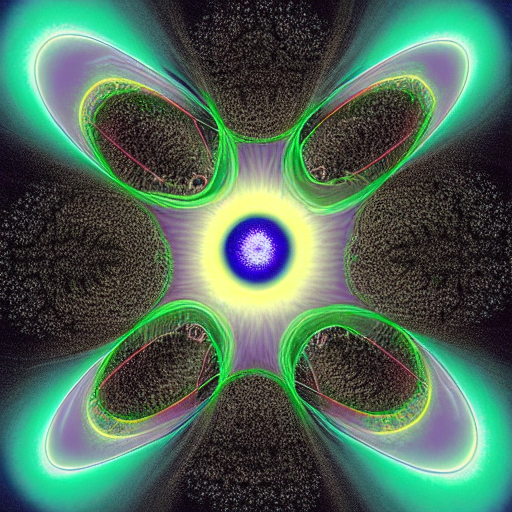 Uranium Atom 3d Model