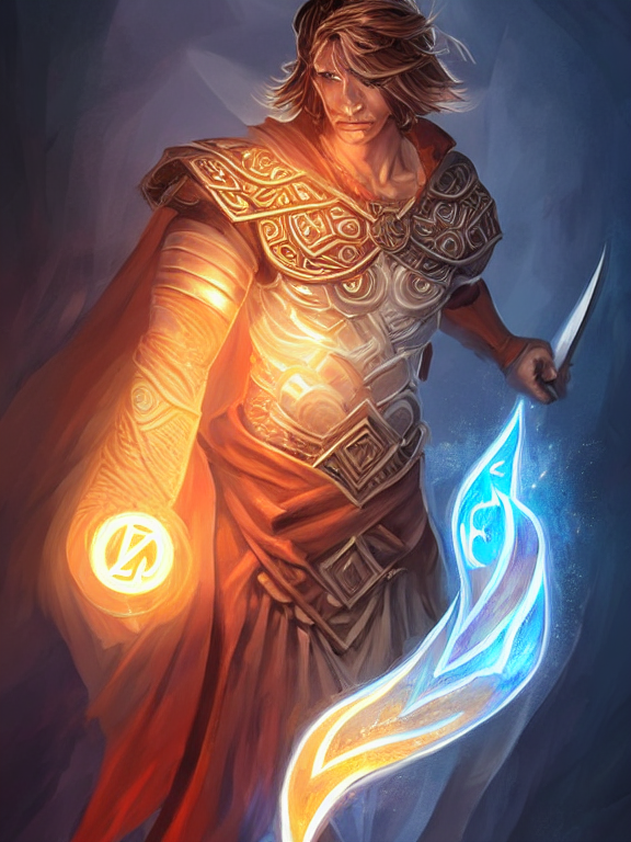Lightning Warrior Art