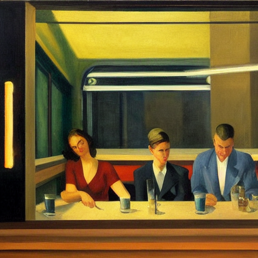 Night Windows Hopper