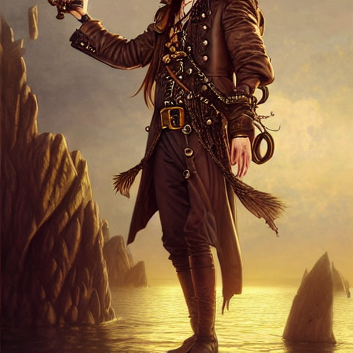 Steampunk Pirate Male