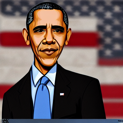 Barack Obama Cartoon