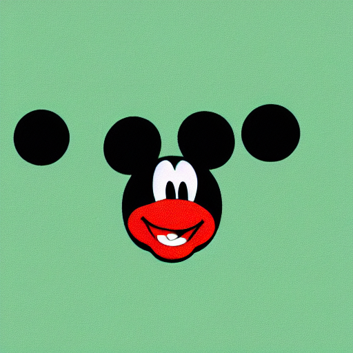 Mickey Mouse Silhouette Wallpaper