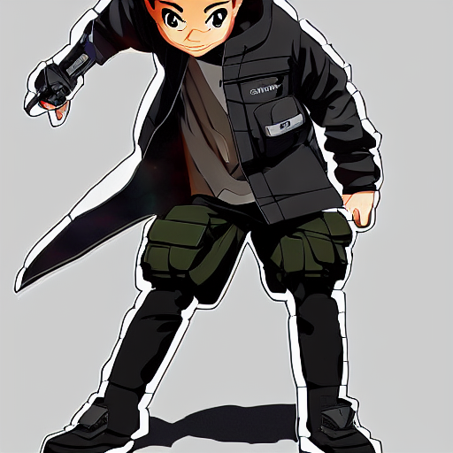 The Boondocks Huey With Gun