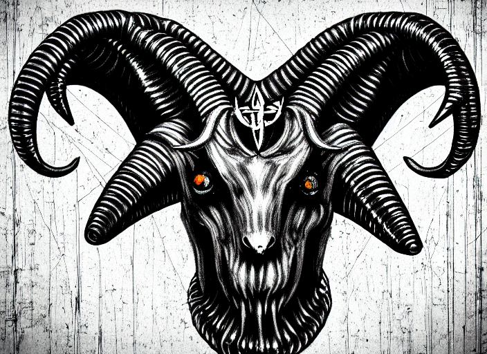 Satanic Goat Drawings