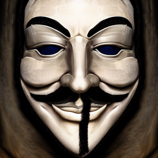 Anonymous Mask Wallpaper 3d