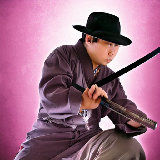 prompthunt: a fedora-wearing weeaboo atheist unsheathing his magical ...