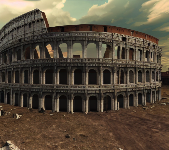 Colosseum Inside Reconstruction
