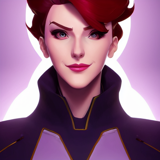 prompthunt: a closeup portrait of moira from overwatch, art by lois van ...