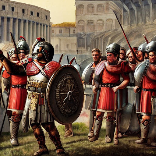 Ancient Roman Empire Army