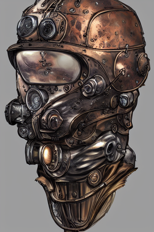 Ninja Mask Concept Art