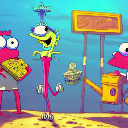 Stephen Hillenburg Artwork