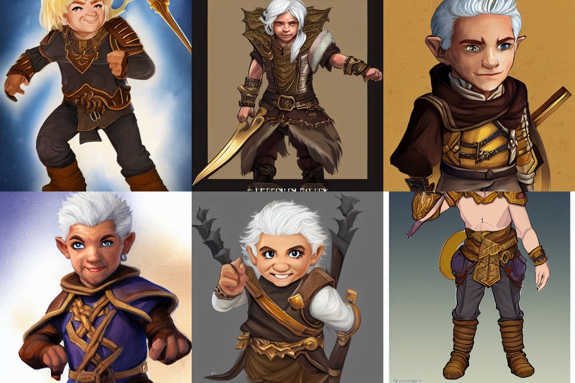 Halfling Concept Art