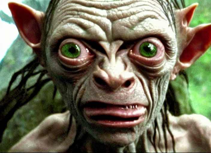 Gollum Hobbit Angry