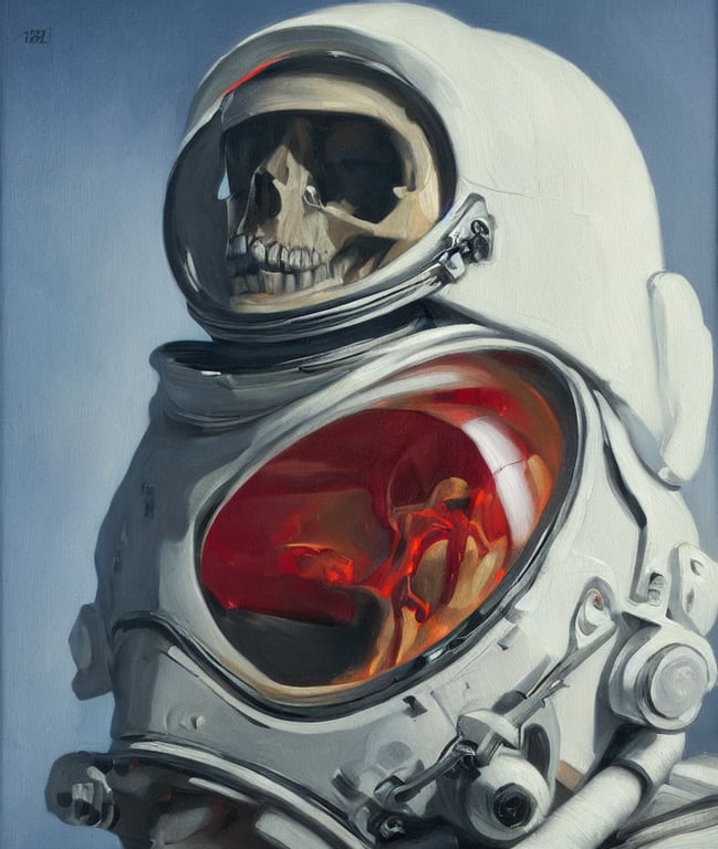 Dead Astronauts Paintings