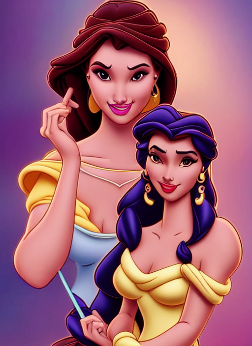 Zombie Disney Princess Jasmine