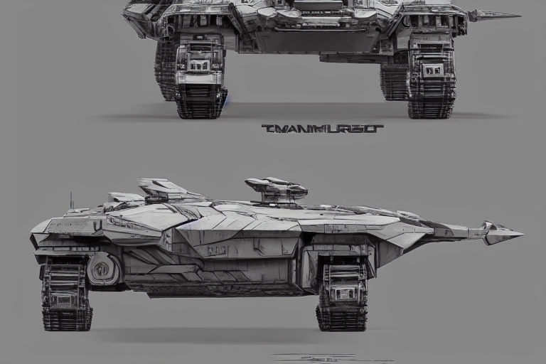 Futuristic Tank Concept