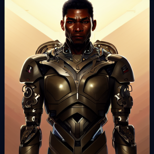 Cyborg Soldier Concept Art