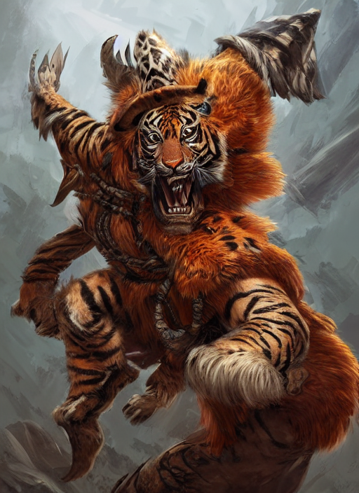 Fire Tiger Tribal