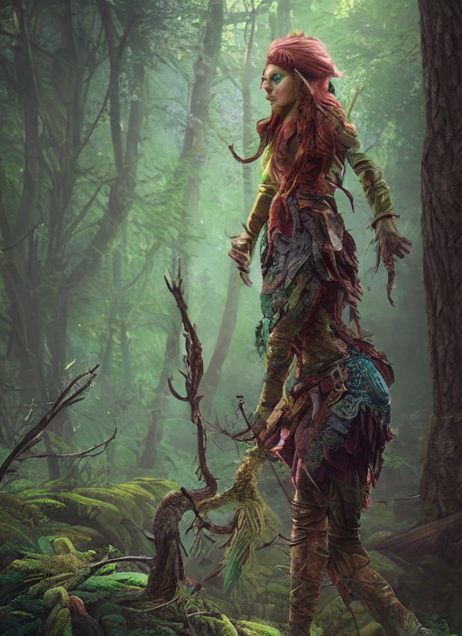 Forest Huntress Costume