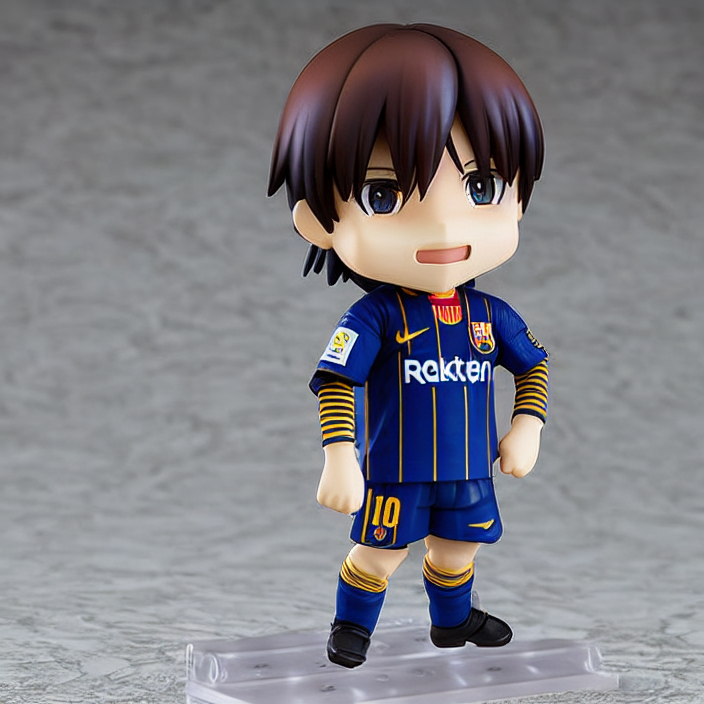 prompthunt: lionel messi, an anime nendoroid of lionel messi, figurine ...