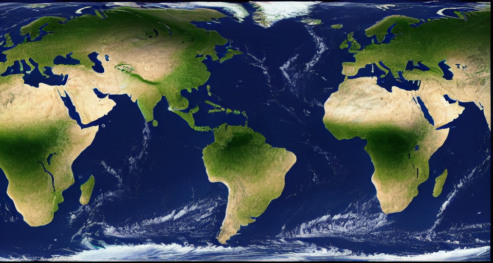 prompthunt: planet earth texture map, rtx, realistic, 8 k