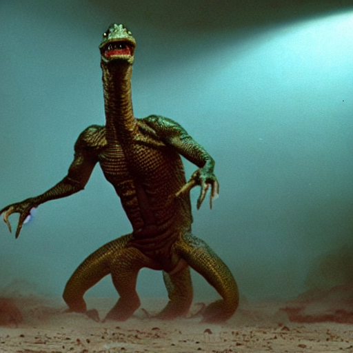 Half Human Half Dinosaur