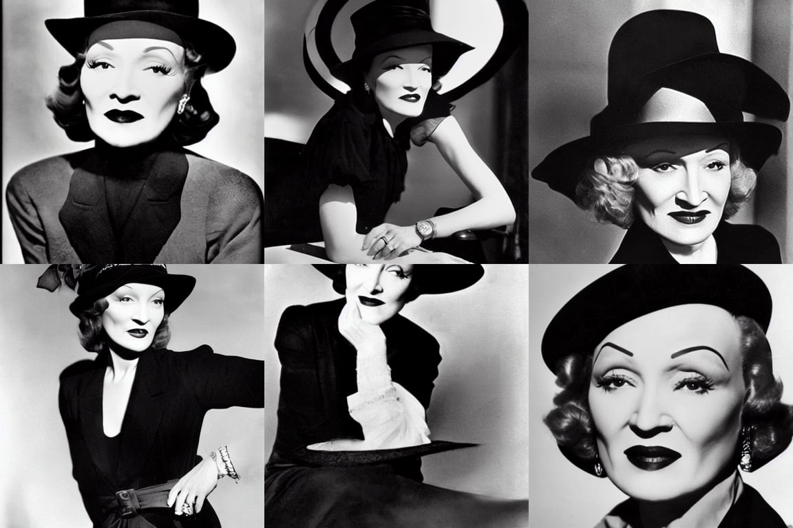 Marlene Dietrich Color