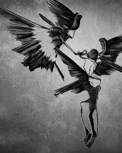 Fallen Angel Graffiti