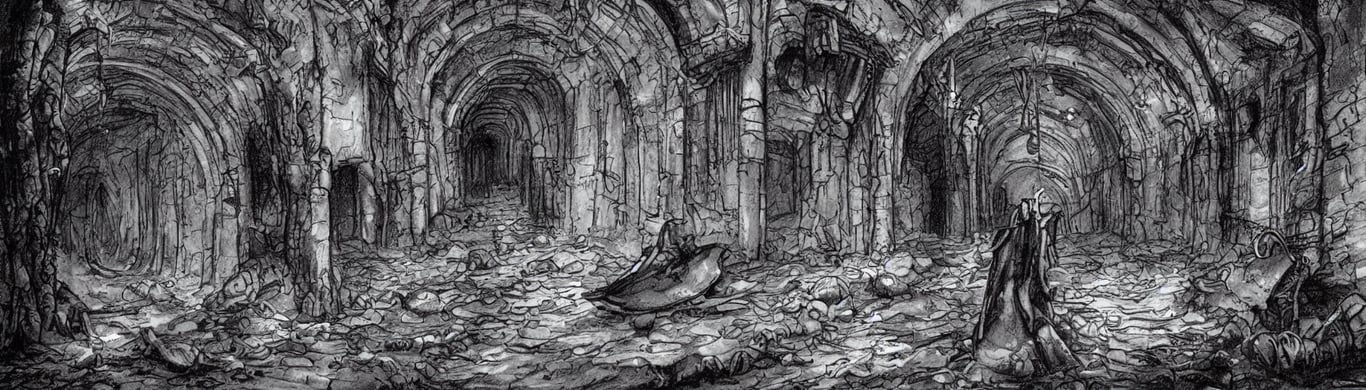 Underground City Drawing