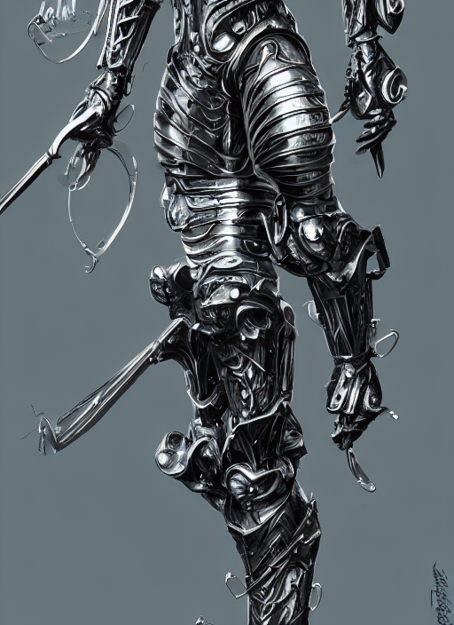 Tin Man Body Drawing
