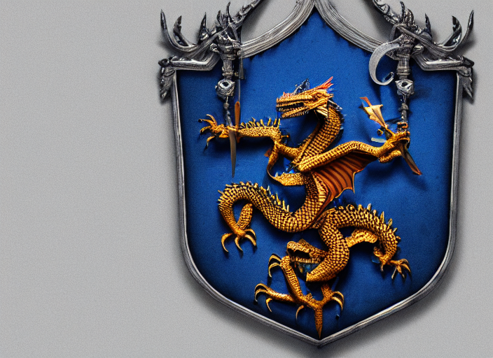 Coat Of Arms Symbols Dragon