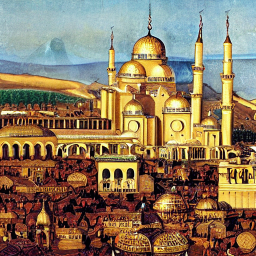 prompthunt: islamic golden age