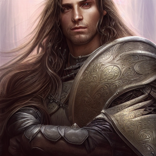 Fantasy Paladin Art