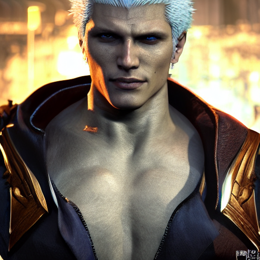 Vergil Devil May Cry Render