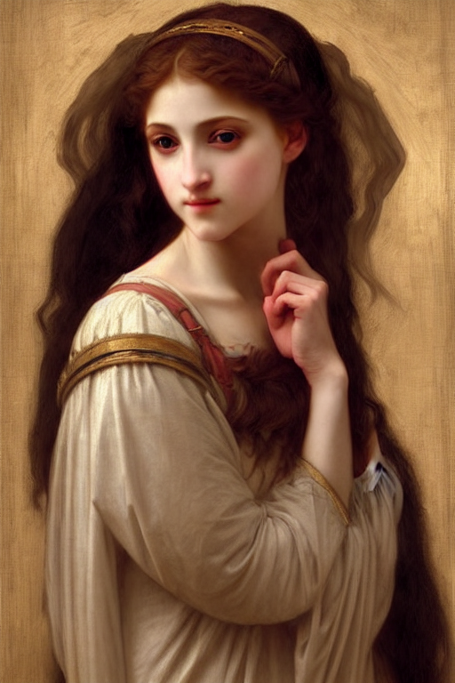 Medieval Princess Painting