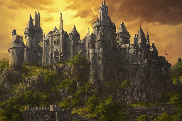 Fantasy Medieval Castle