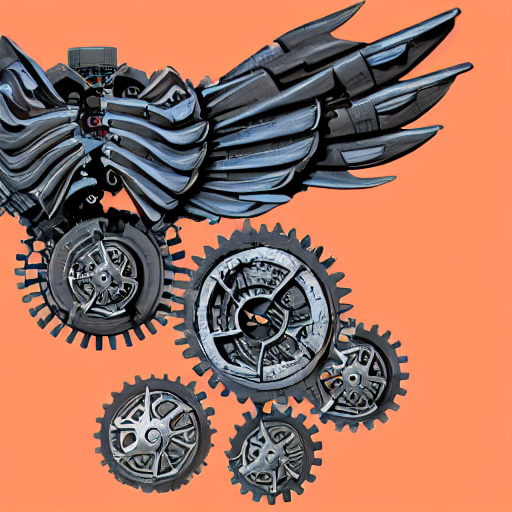 Ice Angel Wings Mechanical