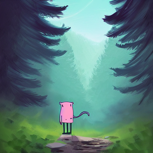 Adventure Time Forest